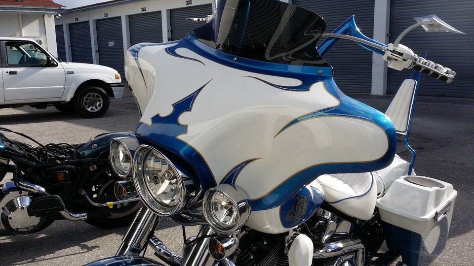 Harley Davidson Batwing Fairing Fatboy / Fat Boy Lo Bagger 6x9 Audio ...