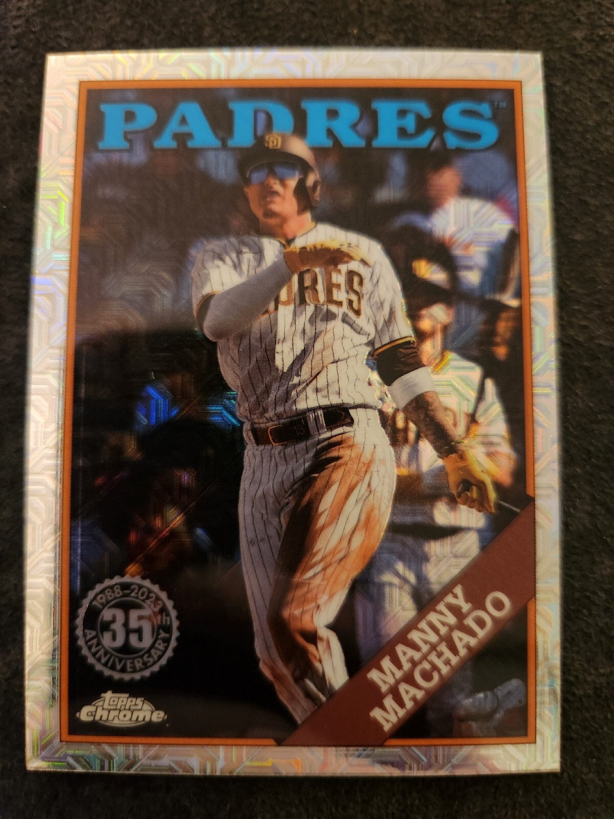 2023 Topps Series 2 Manny Machado Silver Pack Mojo Refractor Padres | eBay