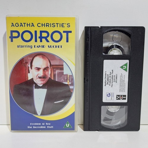 MYSTERY VHS TAPE Agatha Christie's Poirot - Problem at Sea - The ...