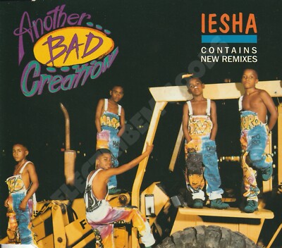 ANOTHER BAD CREATION IESHA CD SINGLE UK 1990 NEW MIXES MOTOWN ZD 44436 ...