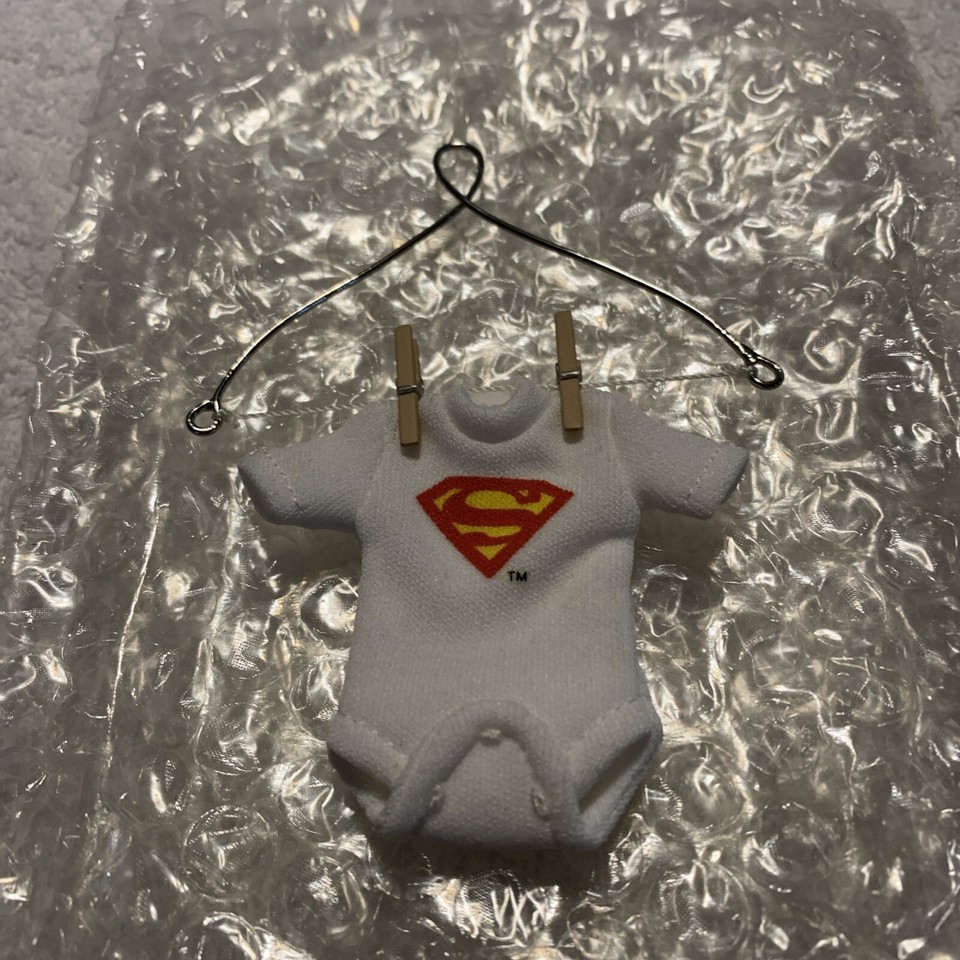 2008 Hallmark Keepsake Christmas Ornament DC comics "Super baby ...