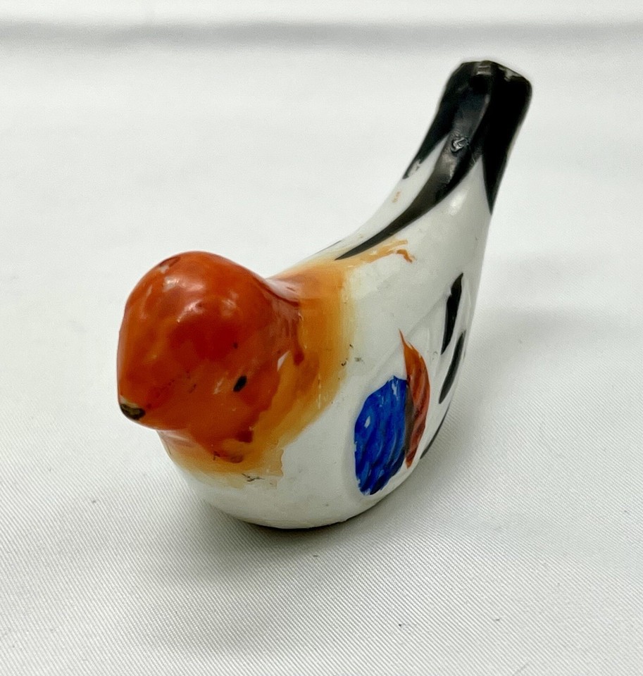 Rare Vintage Beautiful Porcelain Ceramic Bird Shaped Whistle Made In ...