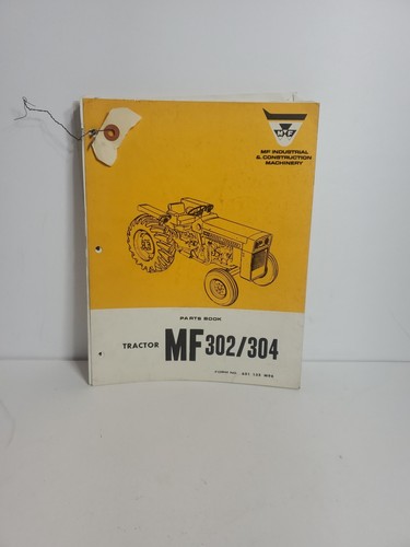 Massey Ferguson Tractor Parts Book 302 304 | eBay