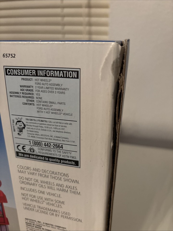 1998 Hot Wheels Ford Auto Assembly Plant Set Mattel FACTORY SEALED | eBay