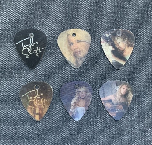 Taylor Swift Official Debut Guitar Picks Set of 6 Good Condition Rare ...