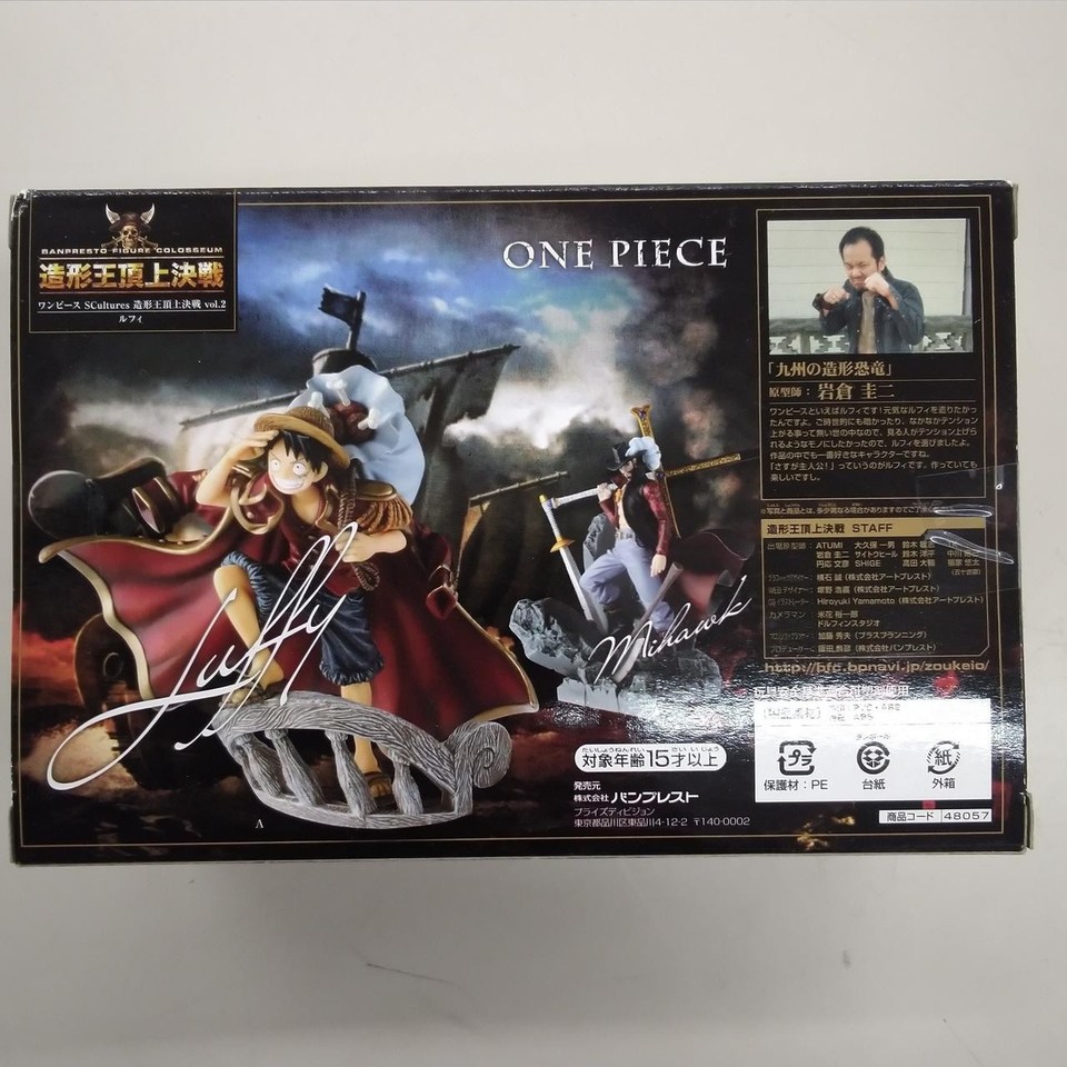 Prize (BANPRESTO) Monkey D. Luffy SCULTURES Zoukei King Summit Battle ...