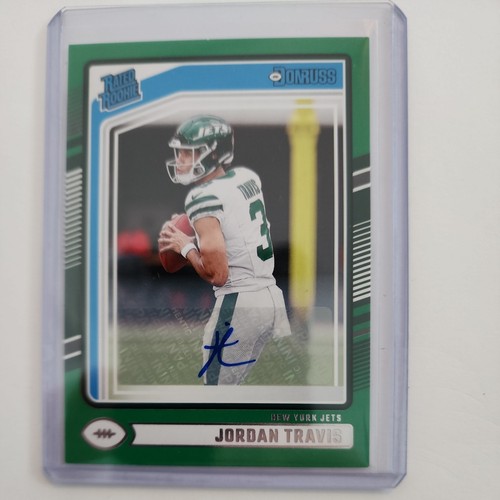 2024 Panini Donruss - Jordan Travis - Rated Rookie Green Auto #349 | eBay