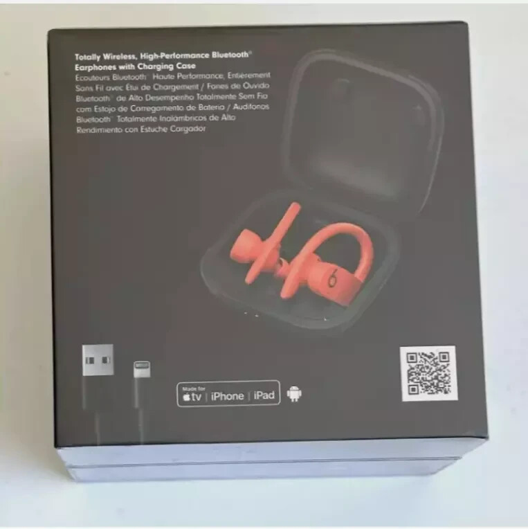 NEW Dr. Dre's Powerbeats Pro Wireless Bluetooth Earphones - Lava Red | eBay