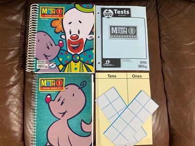 LIKE NEW BJU Press Math 1st grade, 4th Edition Teacher Set | eBay