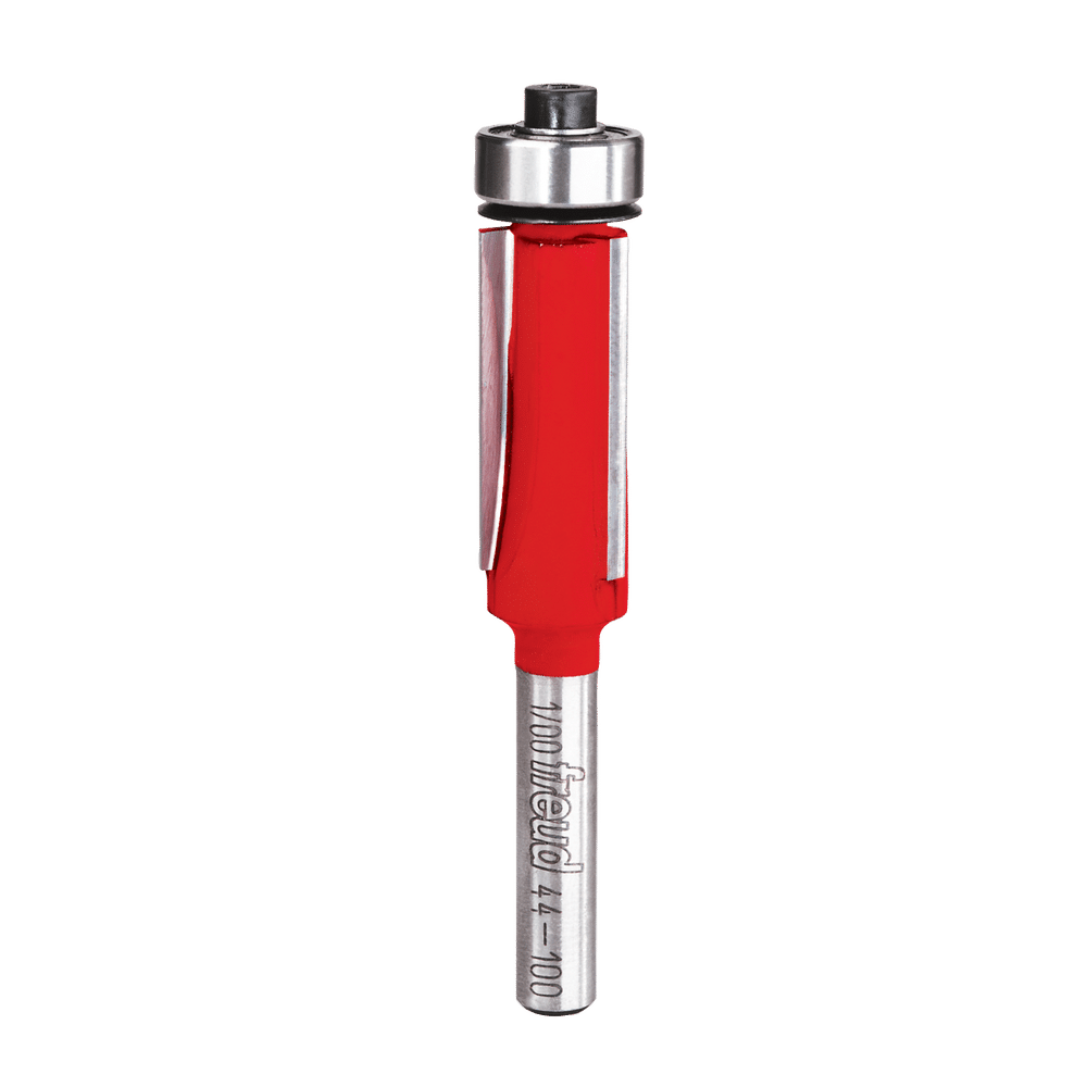 NEW FREUD 44-100 1/2 TRIPLE FLUTE BEARING FLUSH TRIM ROUTER BIT 1/4 ...