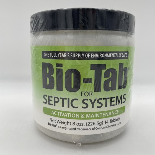 Bio-Tab 6319027 for Septic Systems 8 oz - 14 Tablets Activation ...