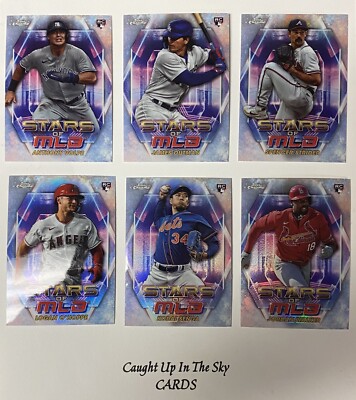 2023 Topps Update Stars of MLB Chrome Complete 30 Card Set Volpe ...