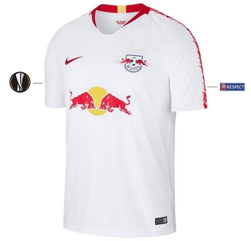 Trikot Nike RB Leipzig 2018-2019 Home Europa League I Heim Red Bull UEL ...