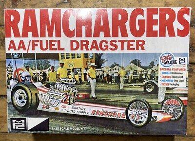 MPC 940 RAMCHARGERS FRONT ENGINE T/F DRAGSTER plastic model kit 1/25 | eBay