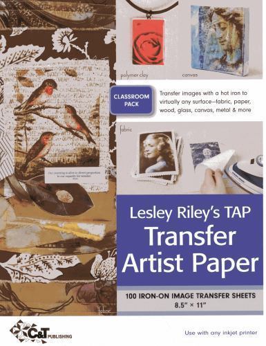 Leslie Riley's TAP Transfer Artist Paper Class Room Pack : 100 Iron-On ...
