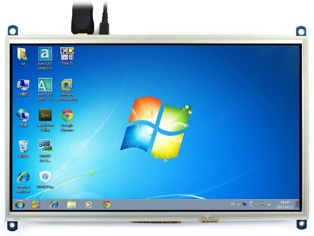 Waveshare 10.1 inch HDMI LCD Resistive Touch Screen Display ...