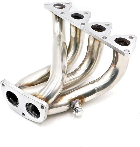 FOR CIVIC DEL SOL 88-00 SOHC D15 D16 D16Y8 STAINLESS EXHAUST MANIFOLD ...