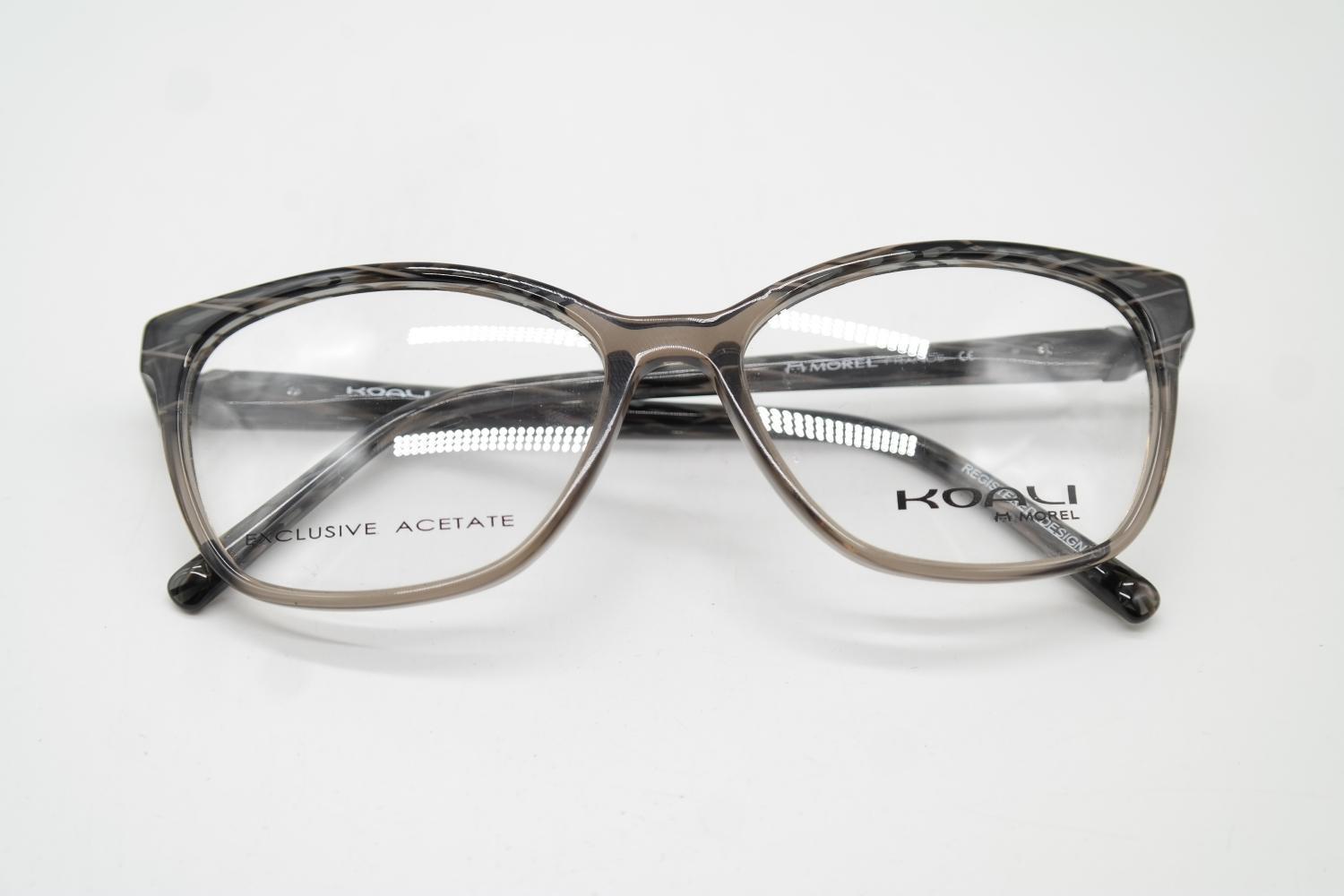 Glasses KOALI MOREL 8196 Braun Silver Oval Frames Eyeglasses New | eBay ...