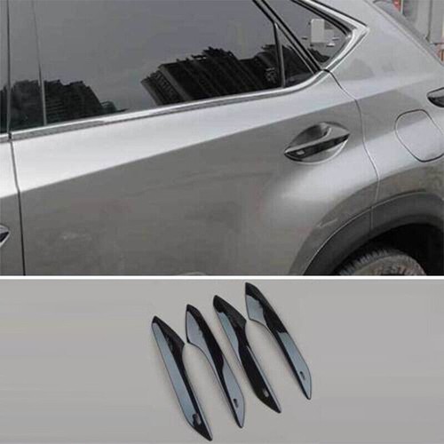 Gloss Black Exterior Side Door Handle Cover For Lexus NX 200t 300 300h ...