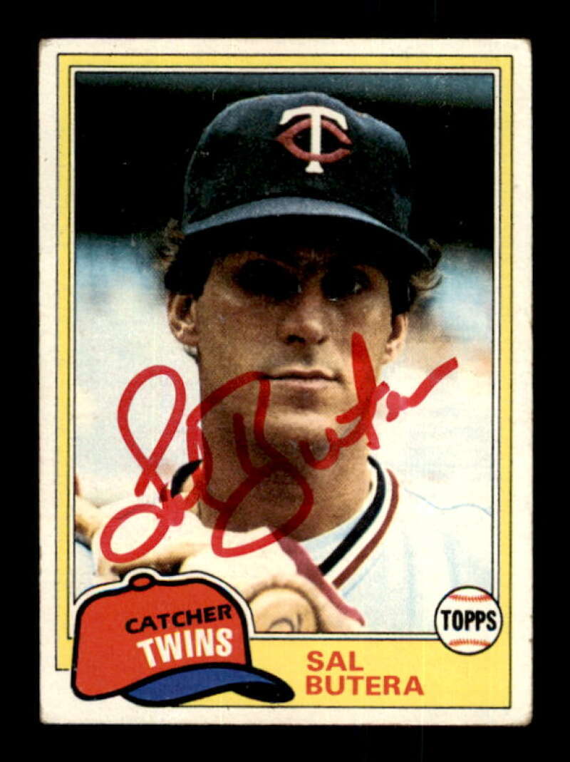 1981 Topps #243 Sal Butera AUTOGRAPHED!!! RC Rookie Twins 235793 | eBay