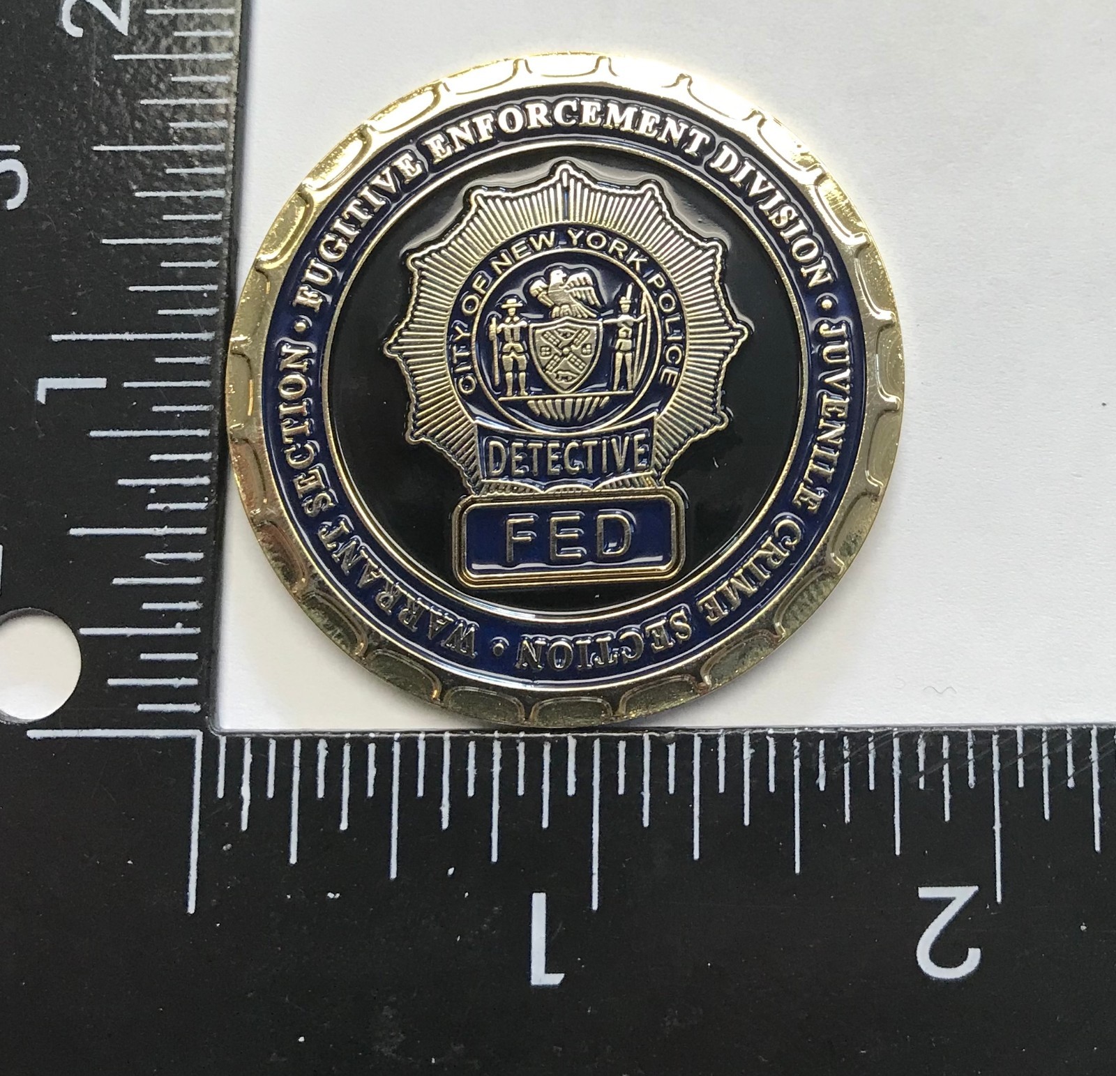 NYPD NYC Police Dept Fugitive Enforcement Div Juvenile Crime Sec ...