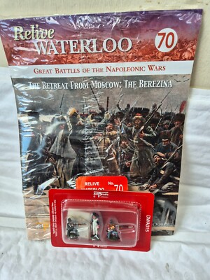 ISSUE 70 DEL PRADO RELIVE WATERLOO SET OF 3 PAINTED LEAD SOLDIERS ...