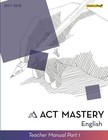 MasterPrep ACT Mastery English Teacher Manual, Part 1 Paperback ...