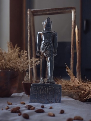 Egyptian Sekhmet’s Son Maahes Wearing Sun Disk Sekhmet statue for sale ...