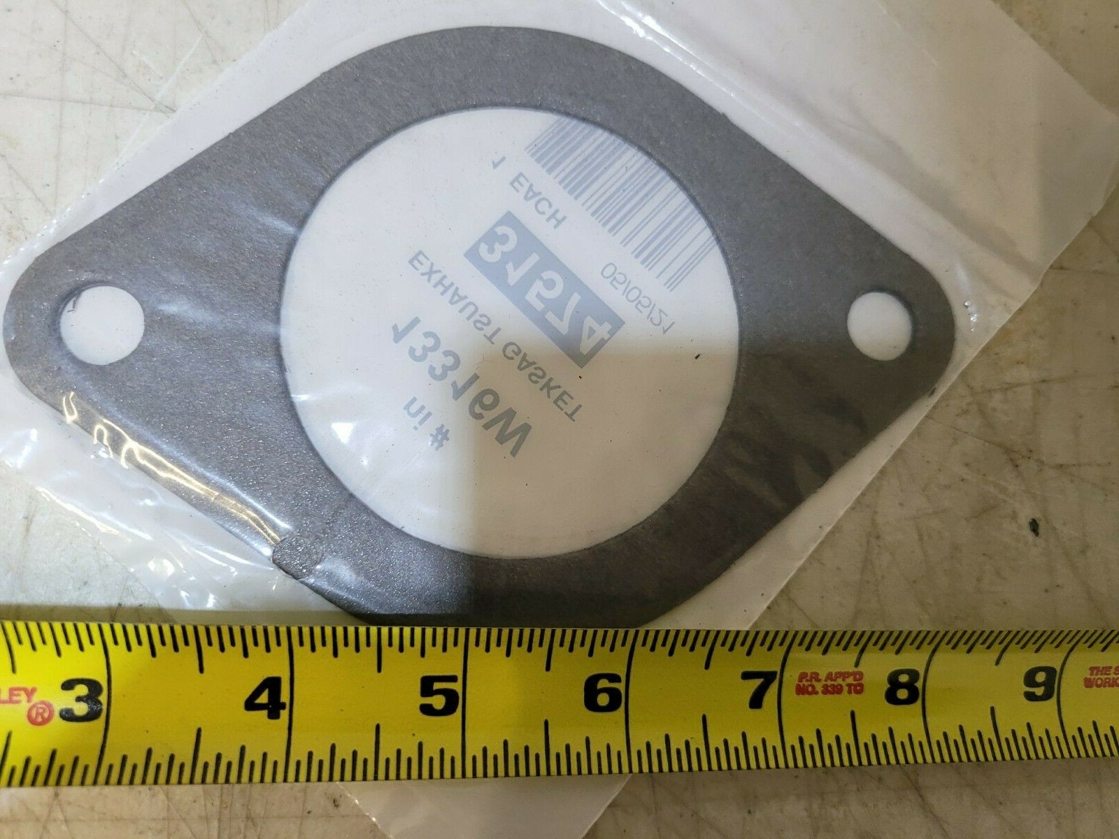 Nickson Industries 13316W Exhaust Gasket Replaces 31574 New in Package ...