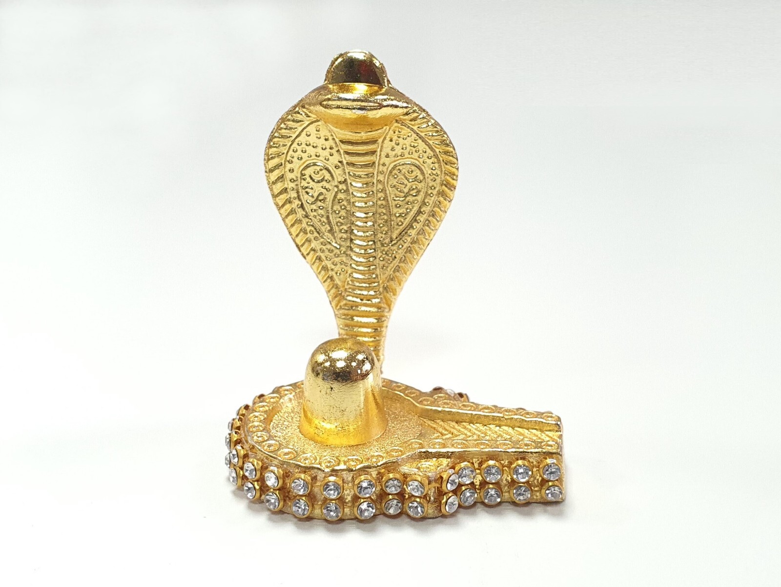 Shivling / Shiva Naag , Rare Stone Decorated Idol Statue | eBay UK