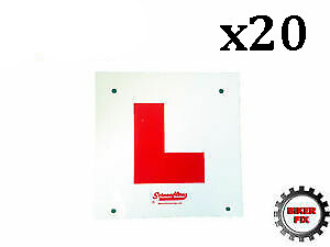 Box of Thick L / Learner Plates Bulk x20 | eBay UK