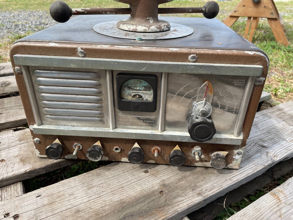 Early Very Rare Vintage Ray Jefferson Radio Multiband Direction Finder ...