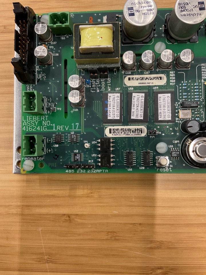 Liebert Control Board 416241G1 Rev. 17 See Photos | eBay