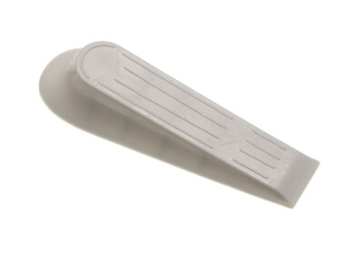 New 10 X Door Wedge Stop Stays White Plastic 5 Inch - Onestopdiy - HD ...