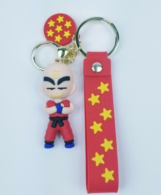Dragon Ball Z Krillin 3D Figure Keychain With Wrist Strap | eBay