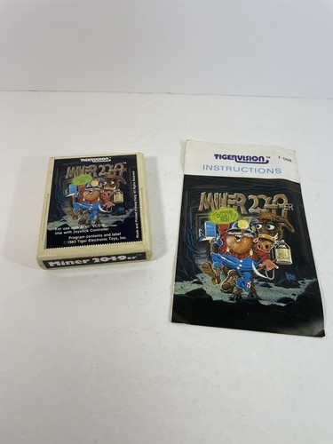 Miner 2049er & Manual RARE Atari 2600 Game Cartridge Tested Works ...