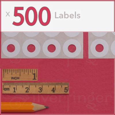 500ct Paper Hole Reinforcements — Label Sticker Binder Ring Punch Hole ...