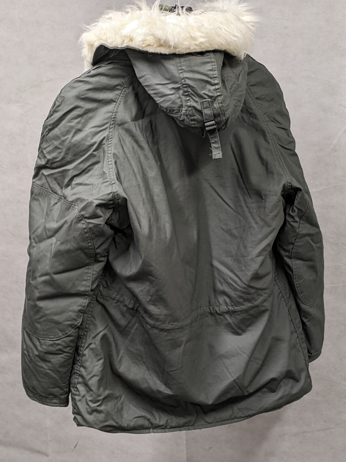 US Air Force Extreme Cold Weather N3B Snorkel Parka Jacket Coat - Large ...