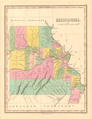 United States (Pre-1900) - Missouri Maps