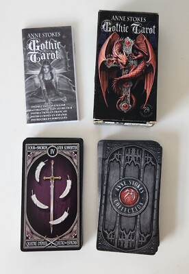 Anne Stokes - Gothic Tarot 78 Card Deck & Instruction Leaflet. | eBay UK