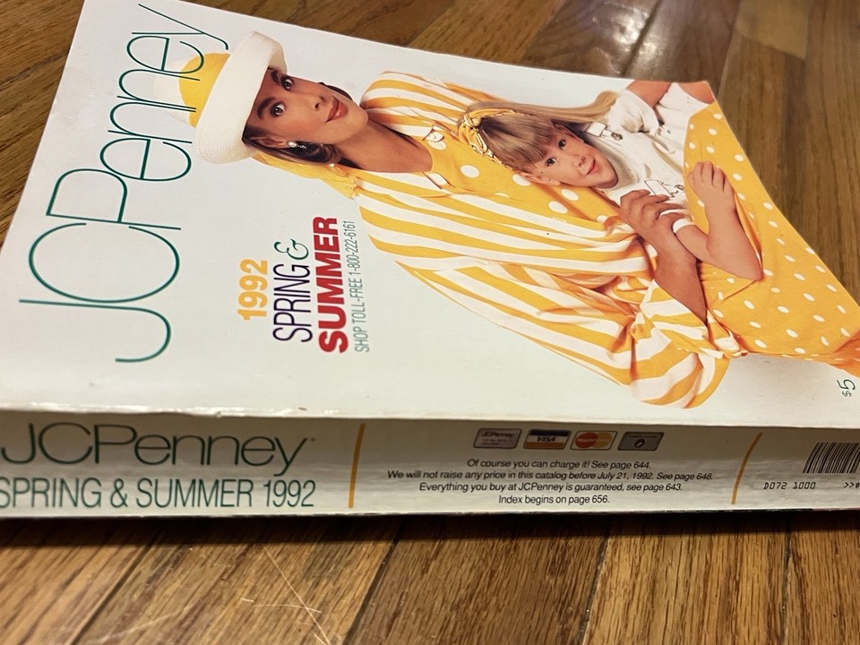 Vintage JCPenney Spring Summer 1992 Catalog 1,362 Pages JC Penney | eBay