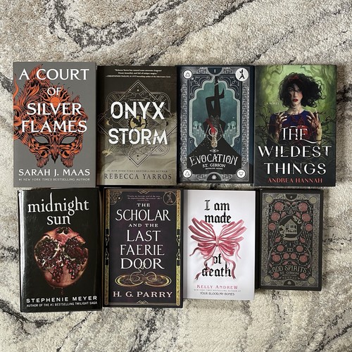 Fantasy Hardcover Bundle Sarah J Maas Rebecca Yarros Stephenie Meyer S ...