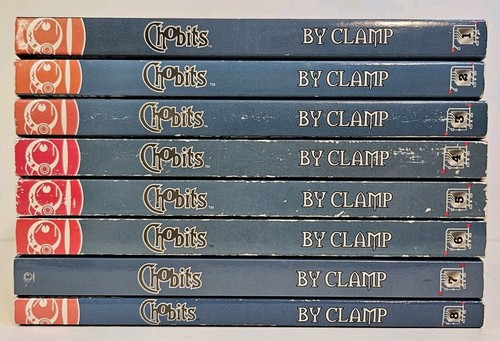 Chobits Manga Vol. 1-8 English Tokyopop Clamp 2001 Second-Eighth ...