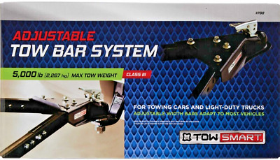 Tow Smart 760 Adjustable Tow Bar 5,000 Lb Max Weight-NEW | eBay