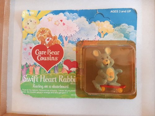 1985 Kenner Care Bear Cousins Swift Heart Rabbit Vintage Minature ...