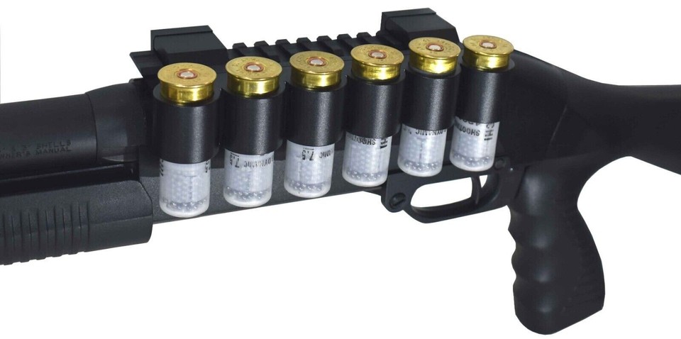 kel-tec ksg 12 gauge pump shell holder aluminum black home defense ...