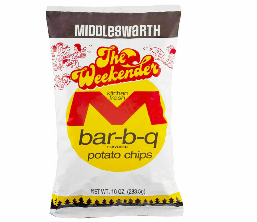 Middleswarth Bar-B-Q Potato Chips Weekender 9 oz. A True PA Classic | eBay