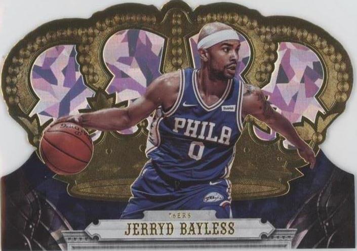 2017-18 Panini Crown Royale - Jerryd Bayless #112 Gold Crystal /10 for ...