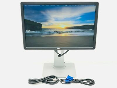 🔥Dell P2016t 20" Widescreen 1440x900 16:10 LED Backlit IPS LCD Monitor ...
