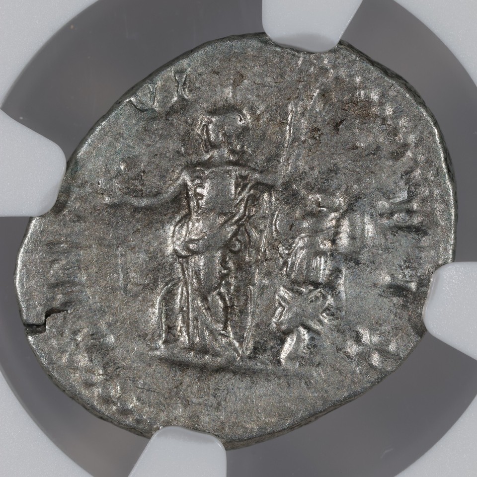 Caracalla AR Denarius Ancient Roman Empire Silver Pax Coin 198-217 AD ...